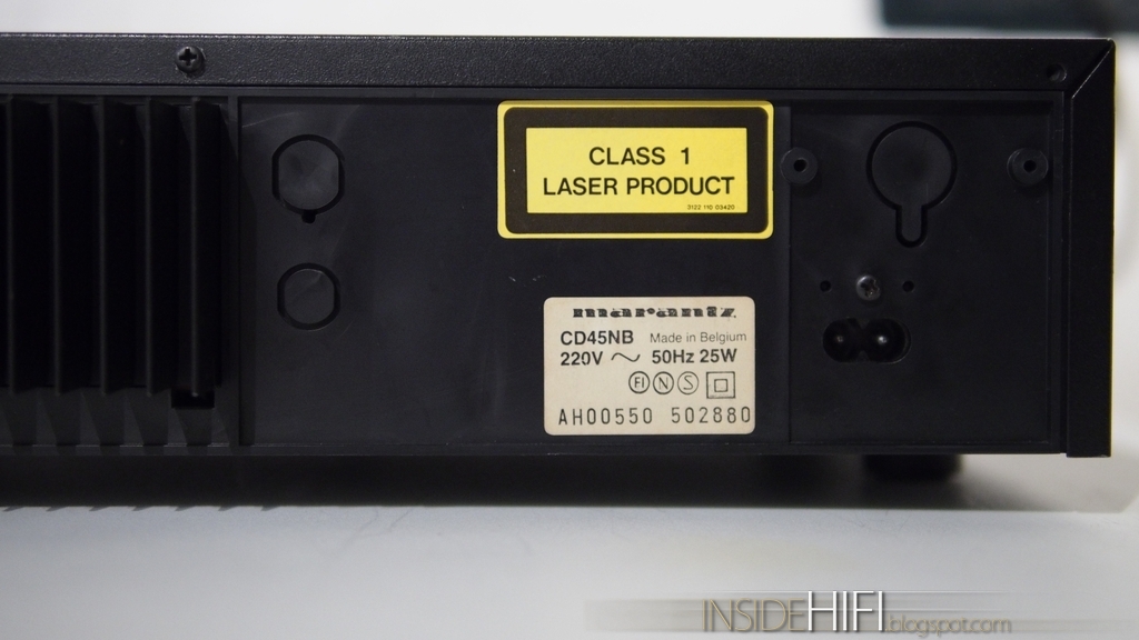 Inside Hi-Fi: Marantz CD-45 (CD45NB)