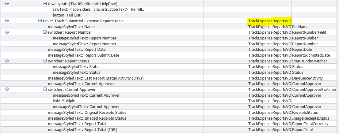 Oracle Application's Blog: OAF VO Extension : How to add new Column in the Expense Report ...