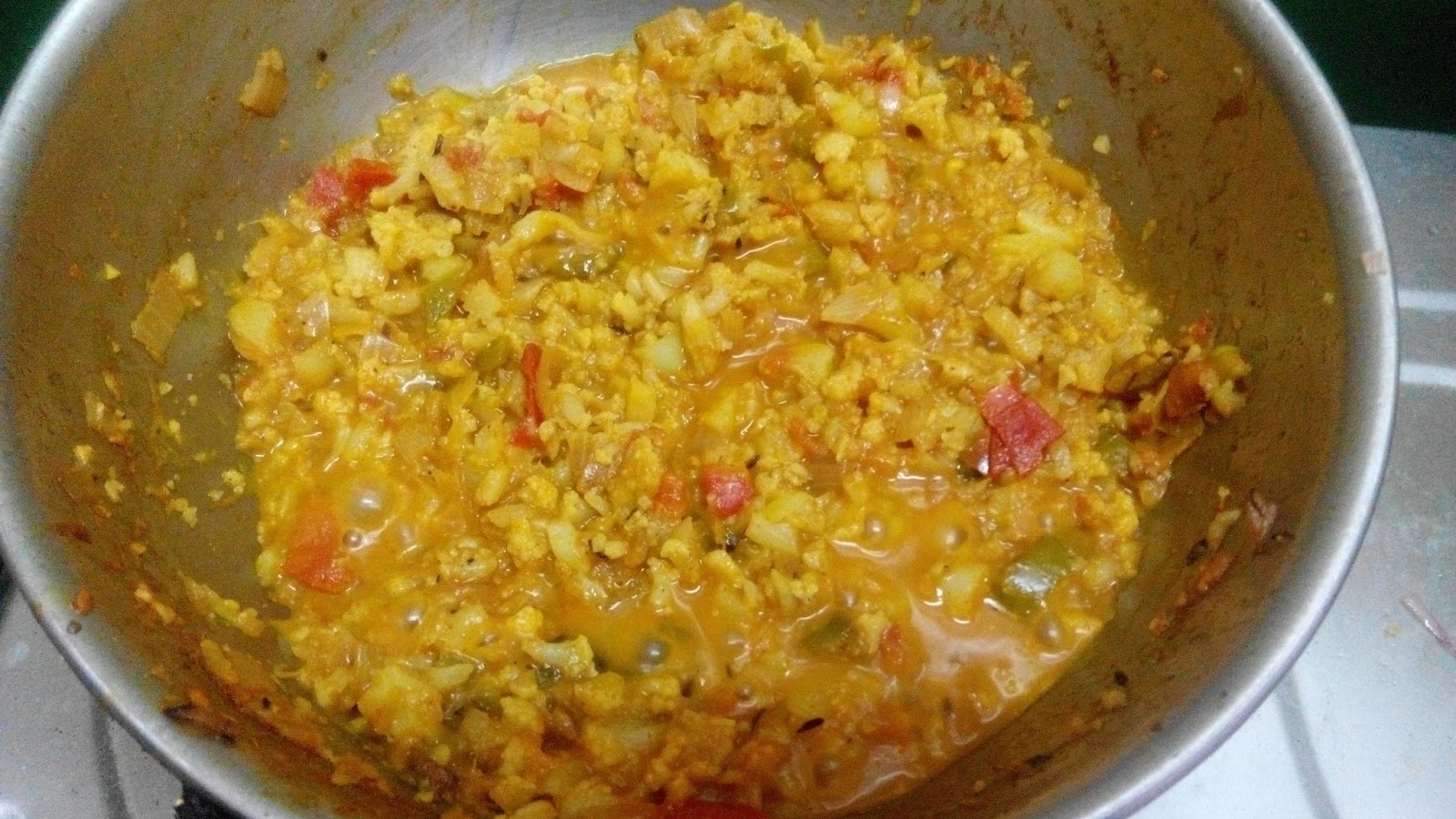 MADURAI STYLE KARI DOSA ( VEGETARIAN VERSION) / CAULIFLOWER KHEEMA KARI ...