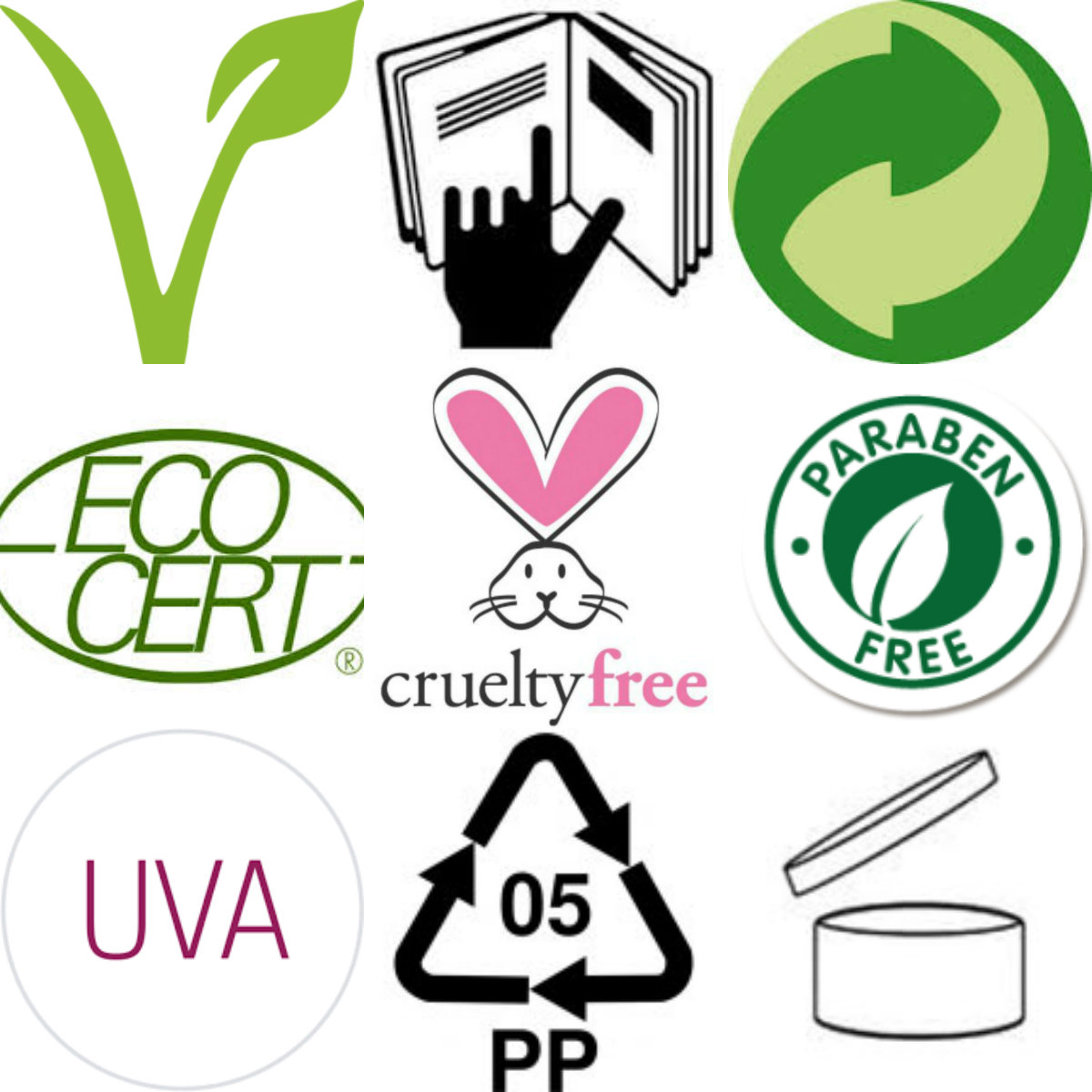 Aprende a leer el etiquetado de tu maquillaje: guía de su simbología ...