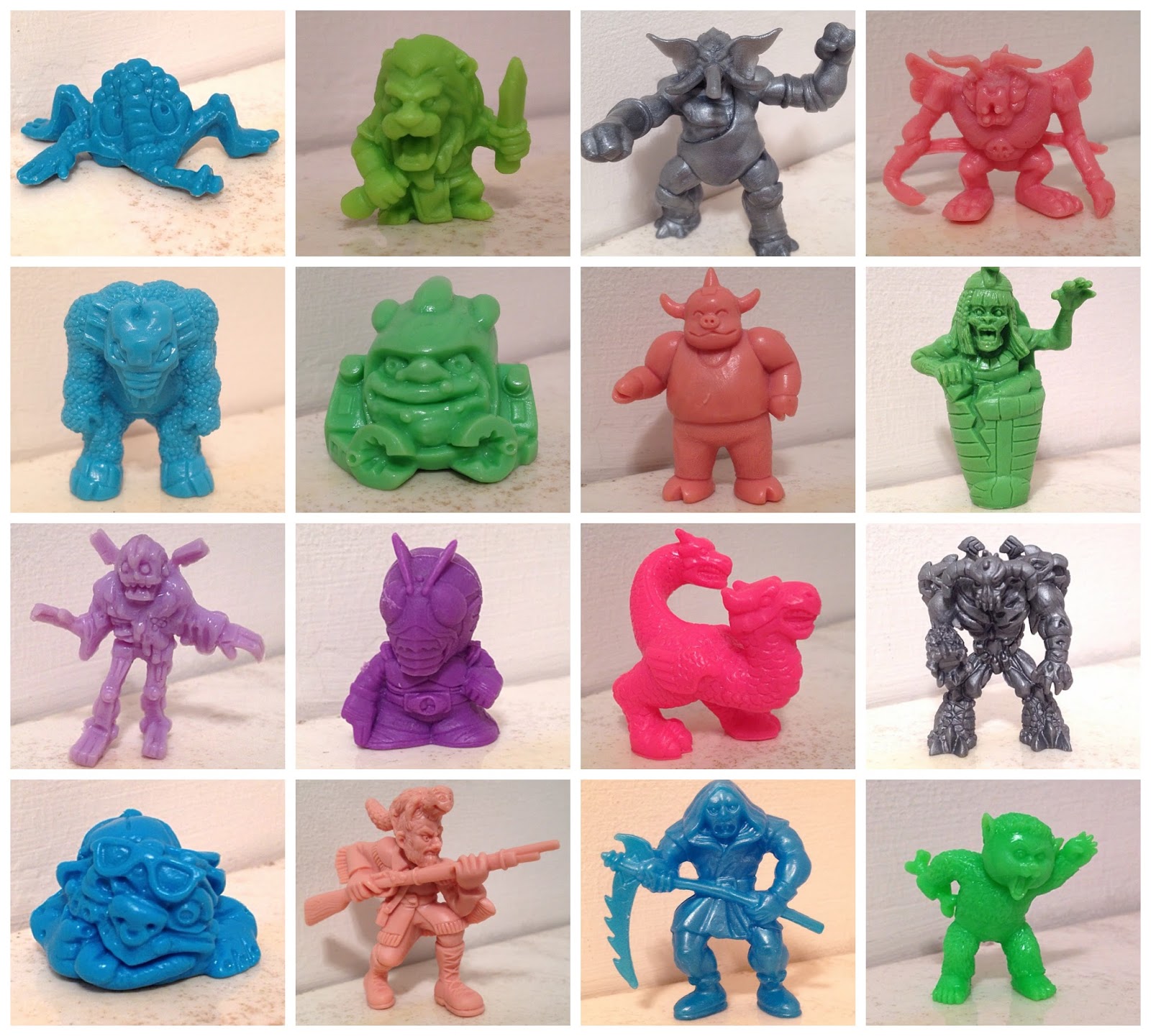 Little Weirdos: Mini figures and other monster toys: June 2014
