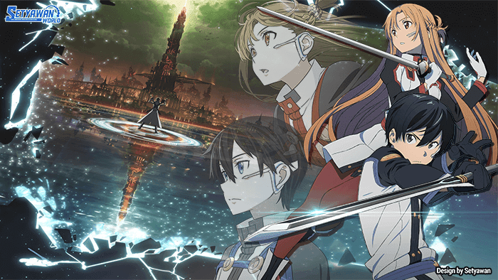 SAO Ordinal Scale 2 Cover FB & Wallpaper Desktop