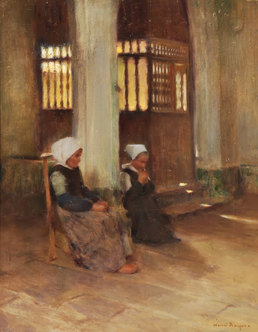 MARINES et Autres peintures: Henri ROYER (1869 - 1938)