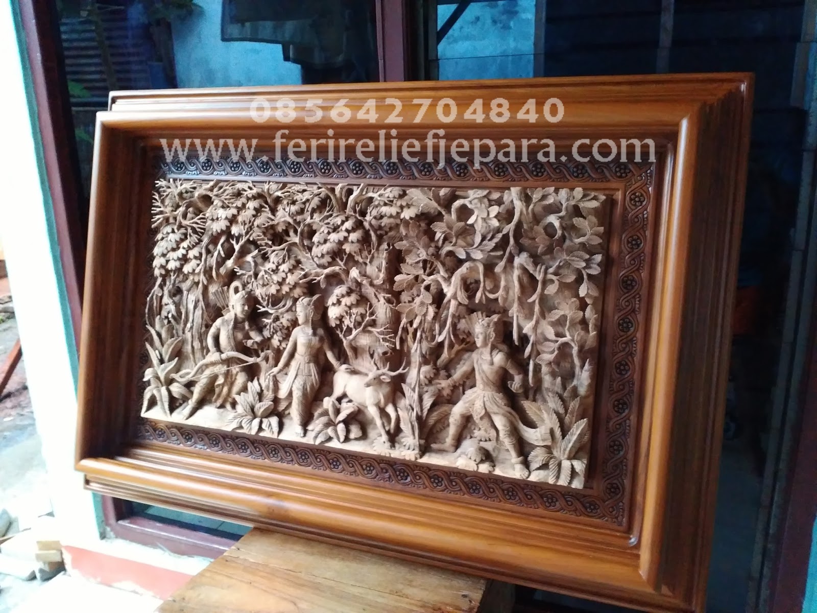 Ukiran Ramayana 3 Dimensi Jepara - UKIR RELIEF 3 DIMENSI JEPARA