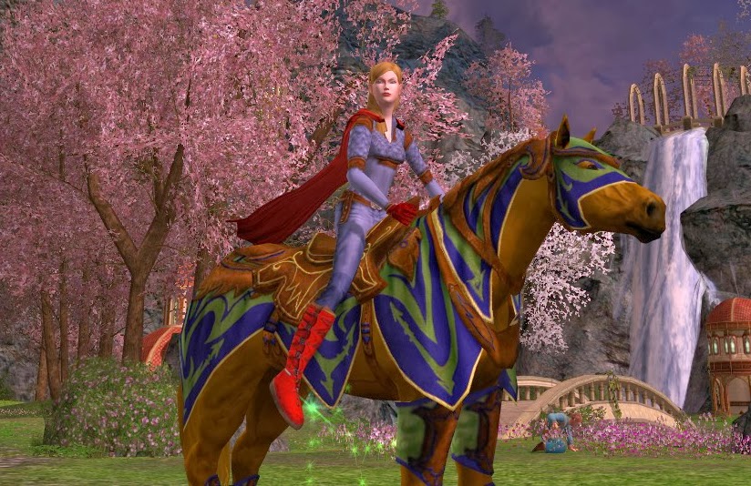 Supergirl of Lorien: Steed of Withywindle and a Hobby Horse