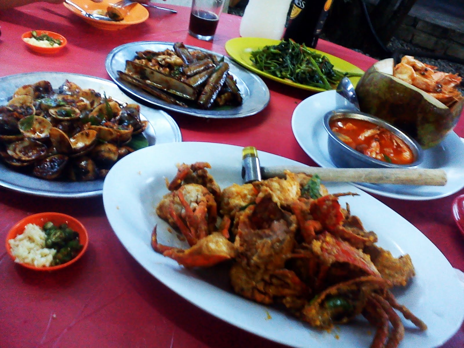 What You Feel You Can Heal: seafood in Teluk Gong