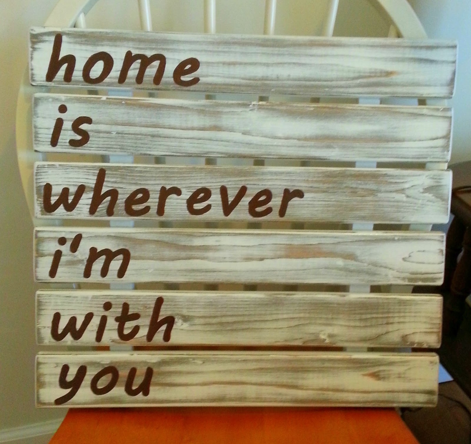 Procraftination!: Weathered Wooden Sign