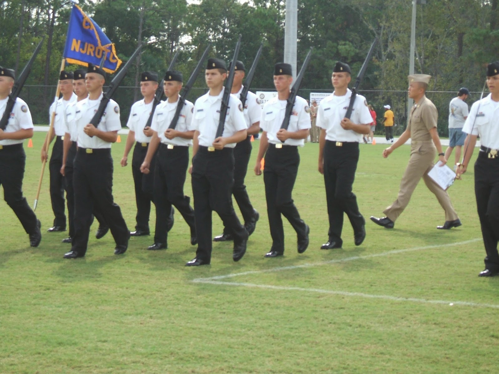 Senator's Cadets: More Drill...Right Shoulder and Left Shoulder Arms