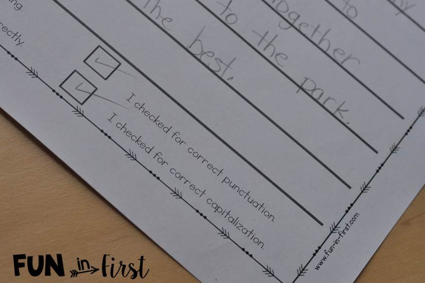 Writing Prompts with Editable Word Banks - Fun in First