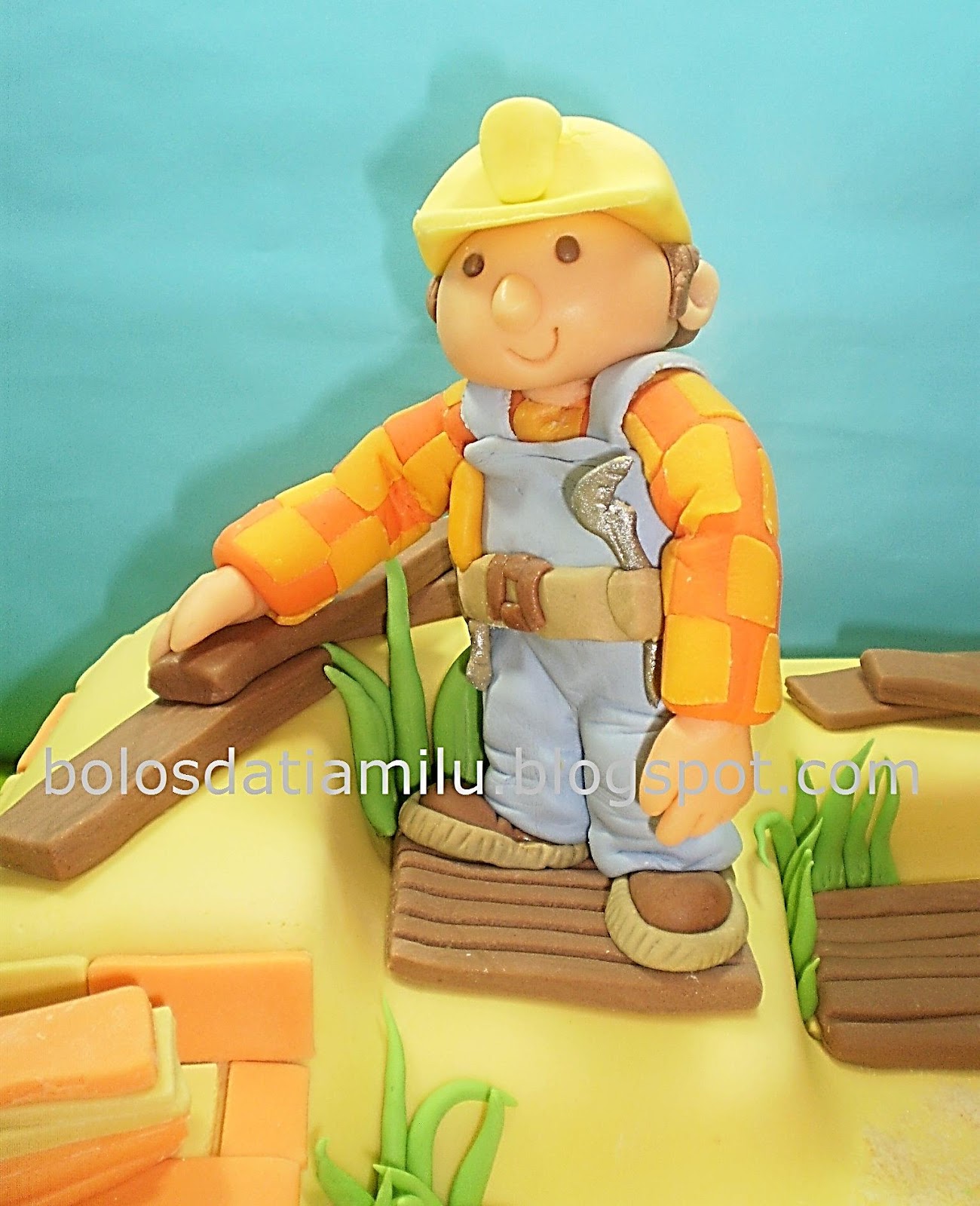 Bolos da Tia Milú: Bob, o construtor :)