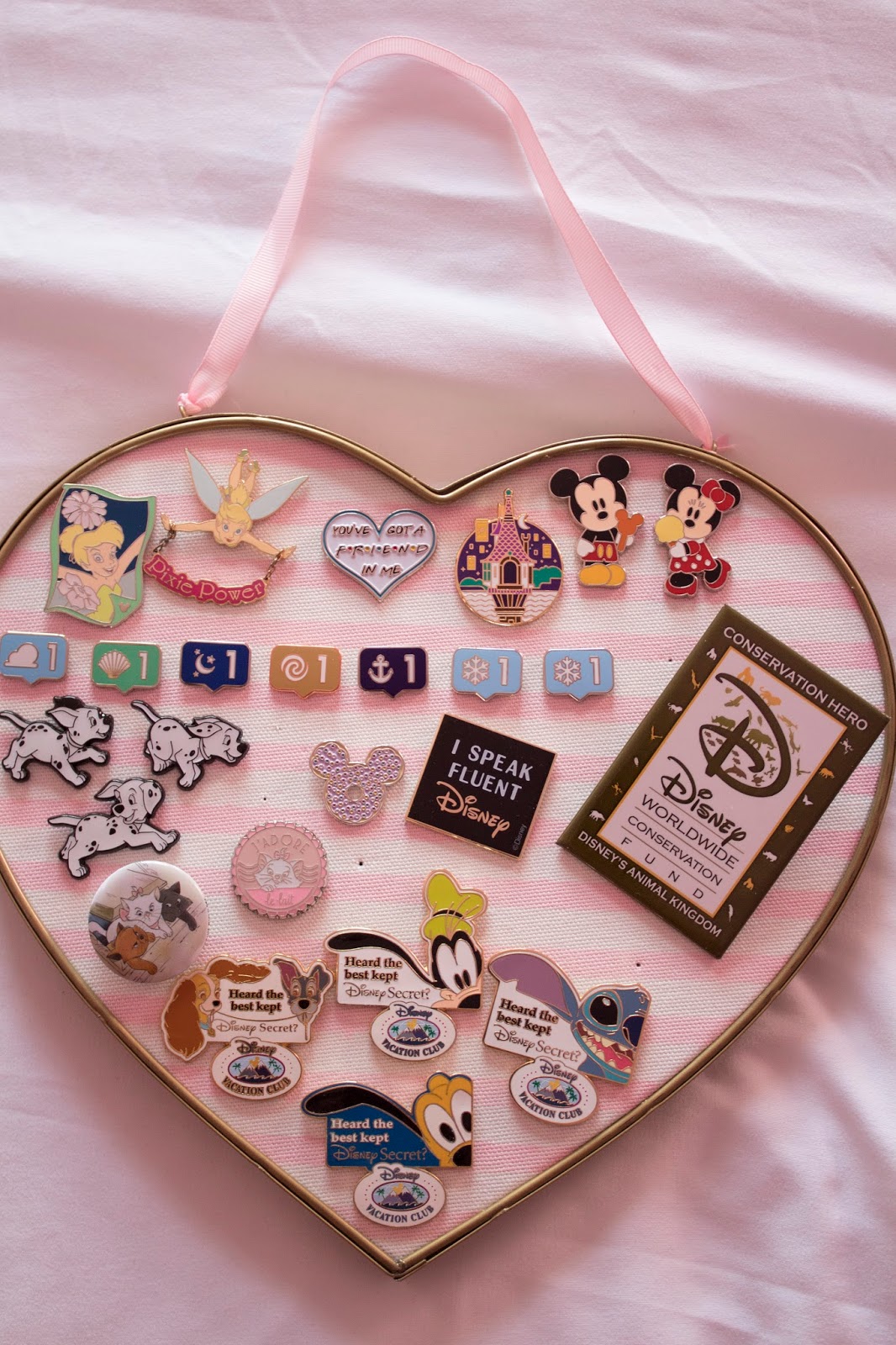 Sew Cute: Dose of Disney: My pin collection!