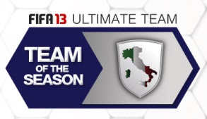 FIFA 13 - Ultimate Team. TOTS Serie A - FIFAntastic