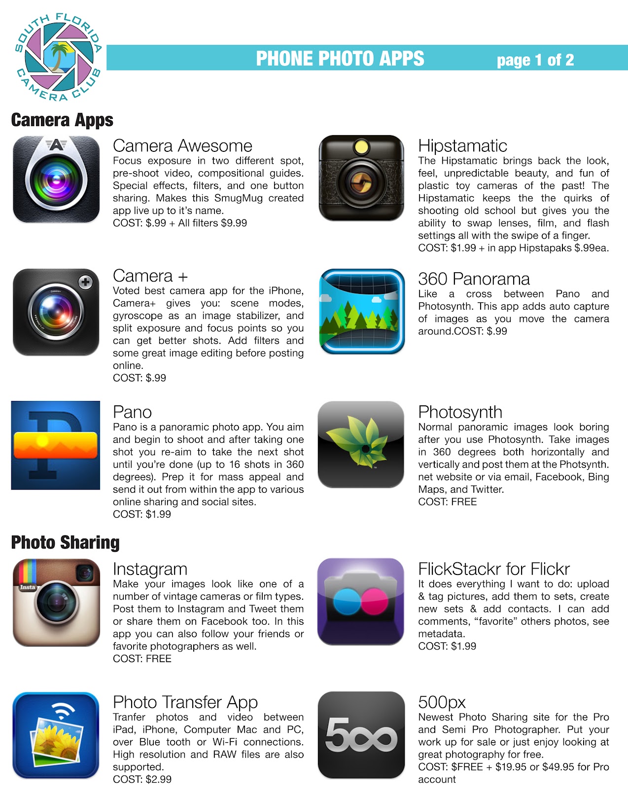 AL DIAZ PHOTO: Phone Photo Apps!