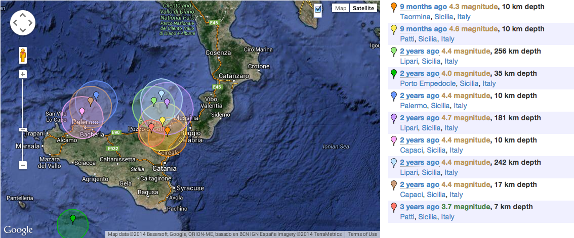 Tectonic Plates : Italy Plate Boundary