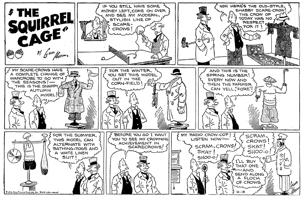 Screwball Comics: Gene Ahern's First Squirrel Cages and the Birth of ...