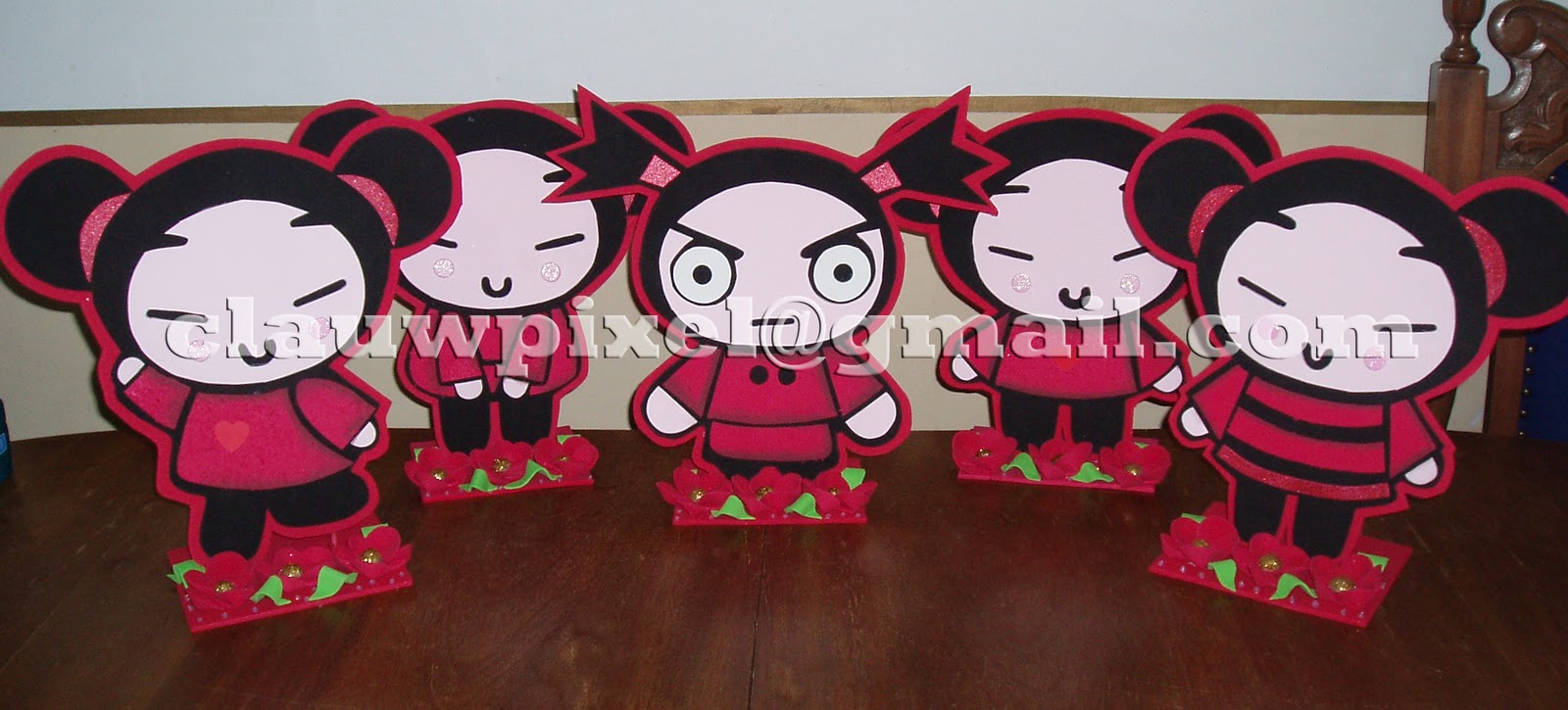 Vintage Studio. Artes Plásticas e E.V.A.: Decoração Pucca.