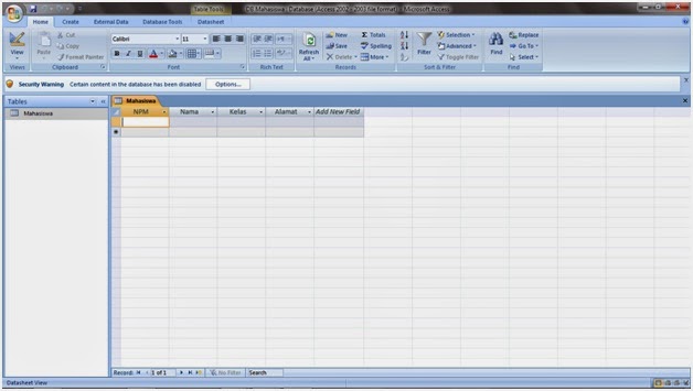 Heraldy Septarianto: Program DataBase pada Delphi 7