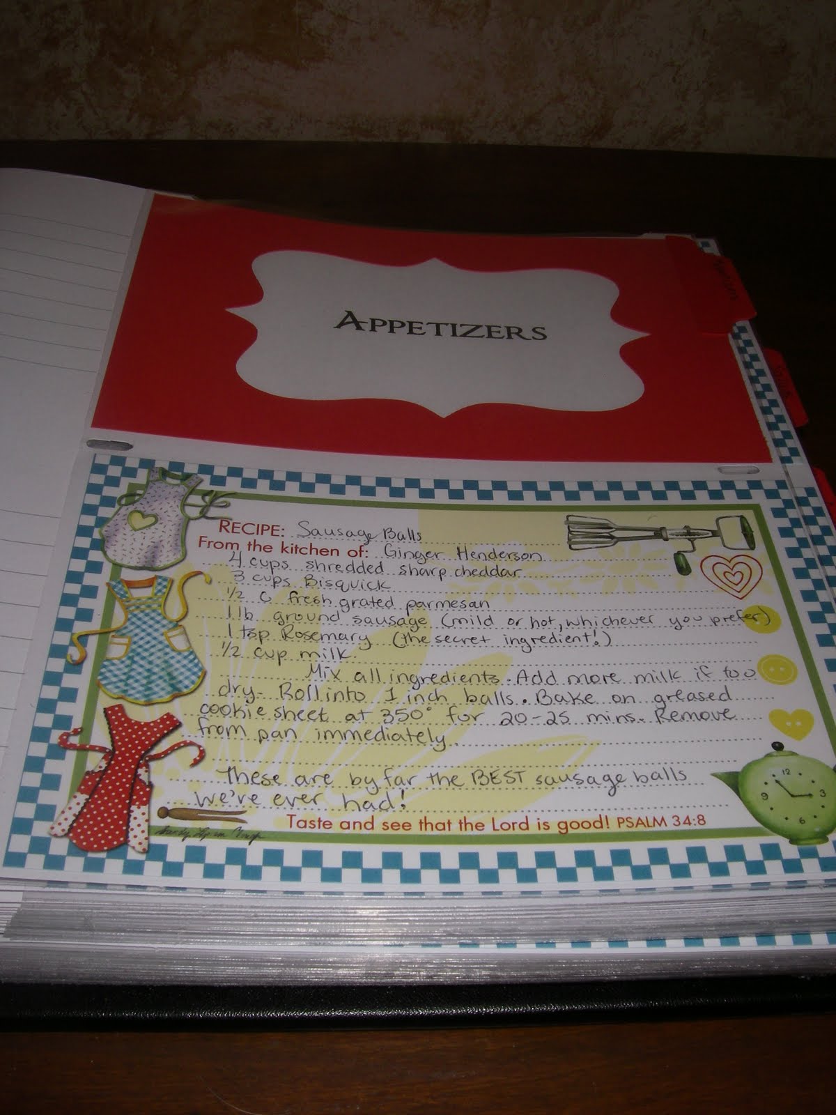 A Sweet Serenity: A Homemade Recipe Book