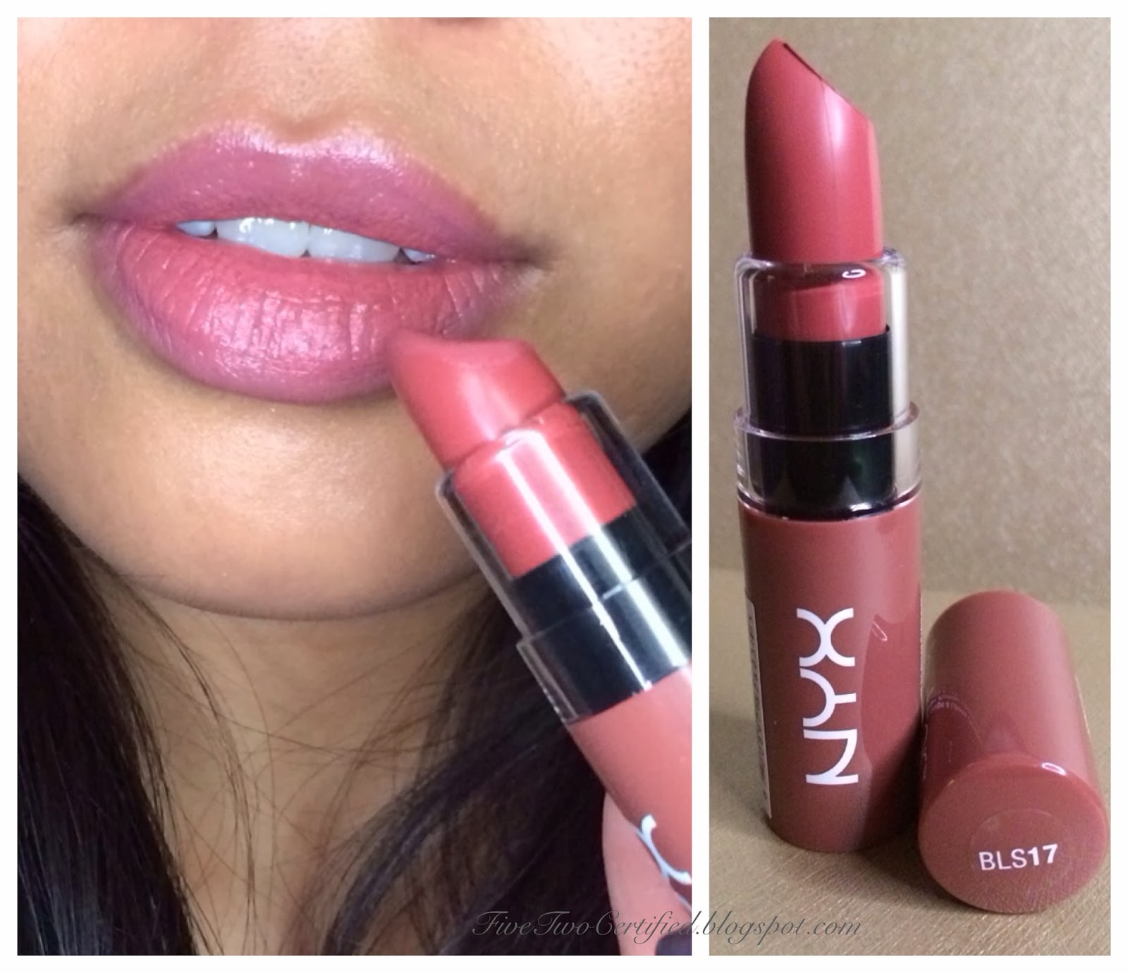 fivetwo beauty: Review: NYX Cosmetics Butter Lipsticks