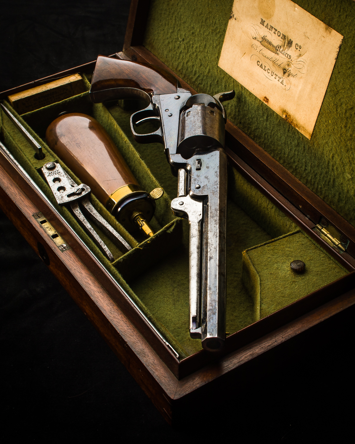 Cazador Mexicano: Un Trio de raros Revolveres Colt