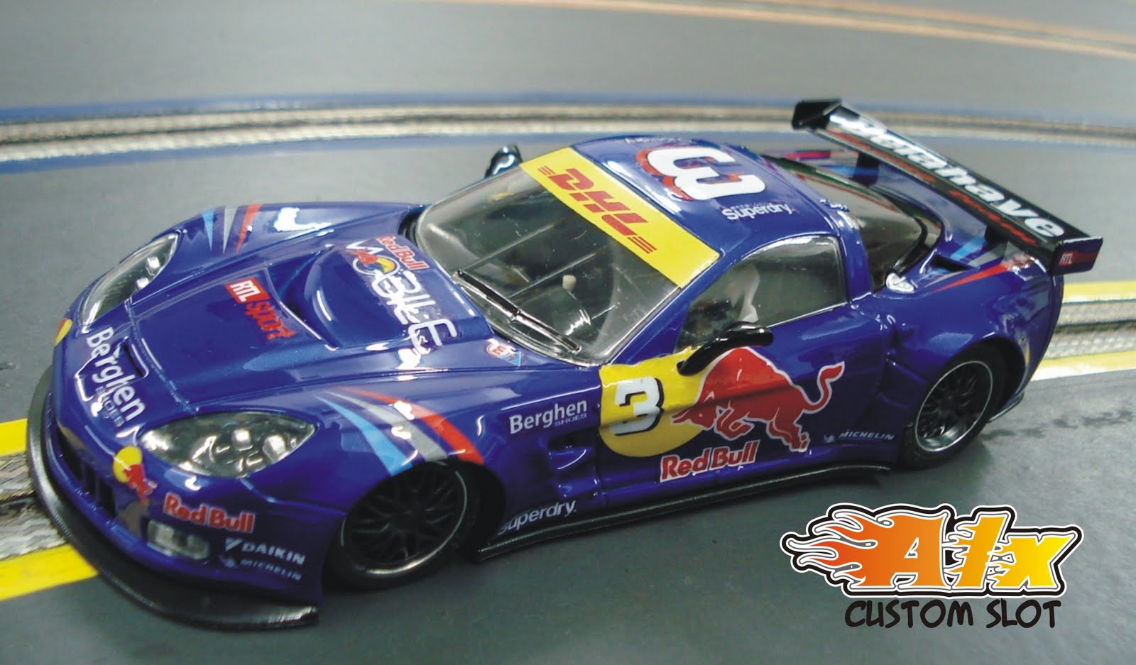 ALX CUSTOM : CORVETTE C6R NSR RED BULL MOBILE !!!!! CAUSA SUSPIROS NA ...