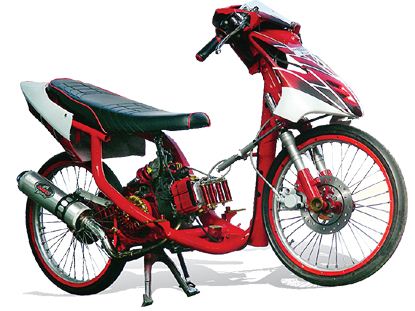 Modifikasi Matic Drag "2012" - Sarboah