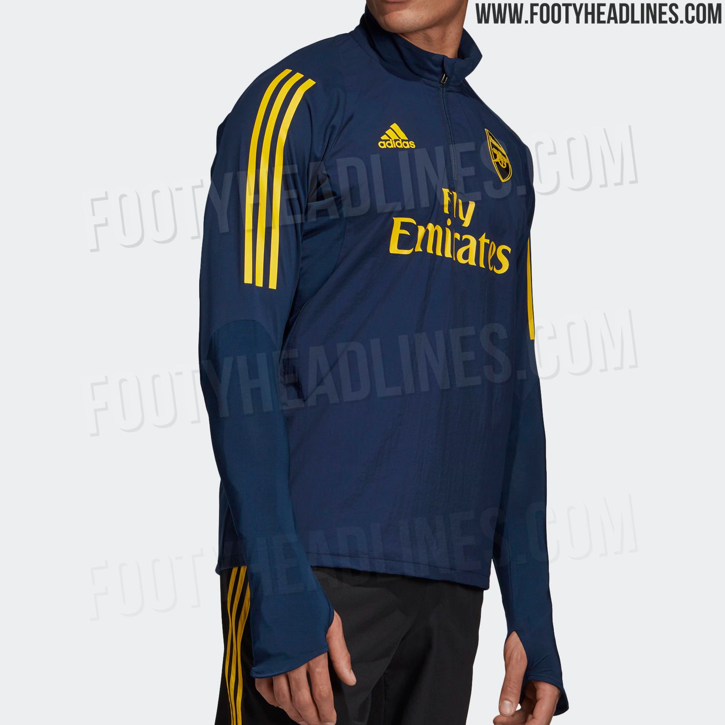 UPDATE: Stunning Adidas Arsenal 19-20 International Training Kit Leaked ...