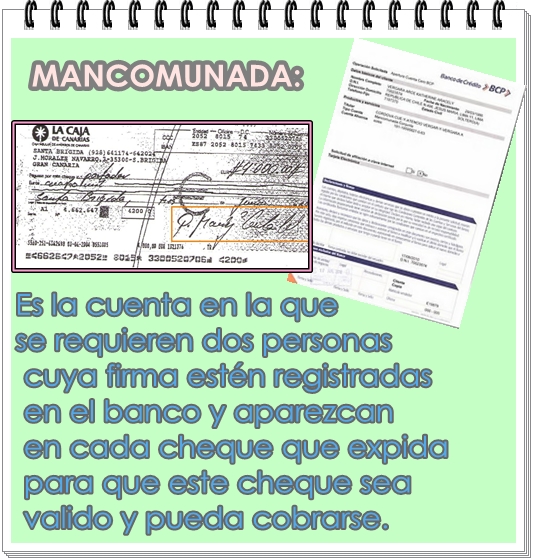 PRACTICAS COMERCIALES: TIPOS DE CUENTAS DE CHEQUES