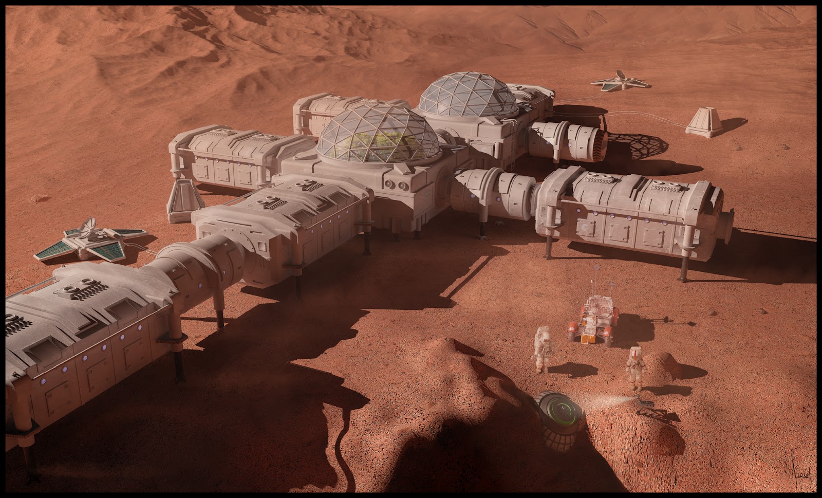Concept Art "Meanwhile on Mars"