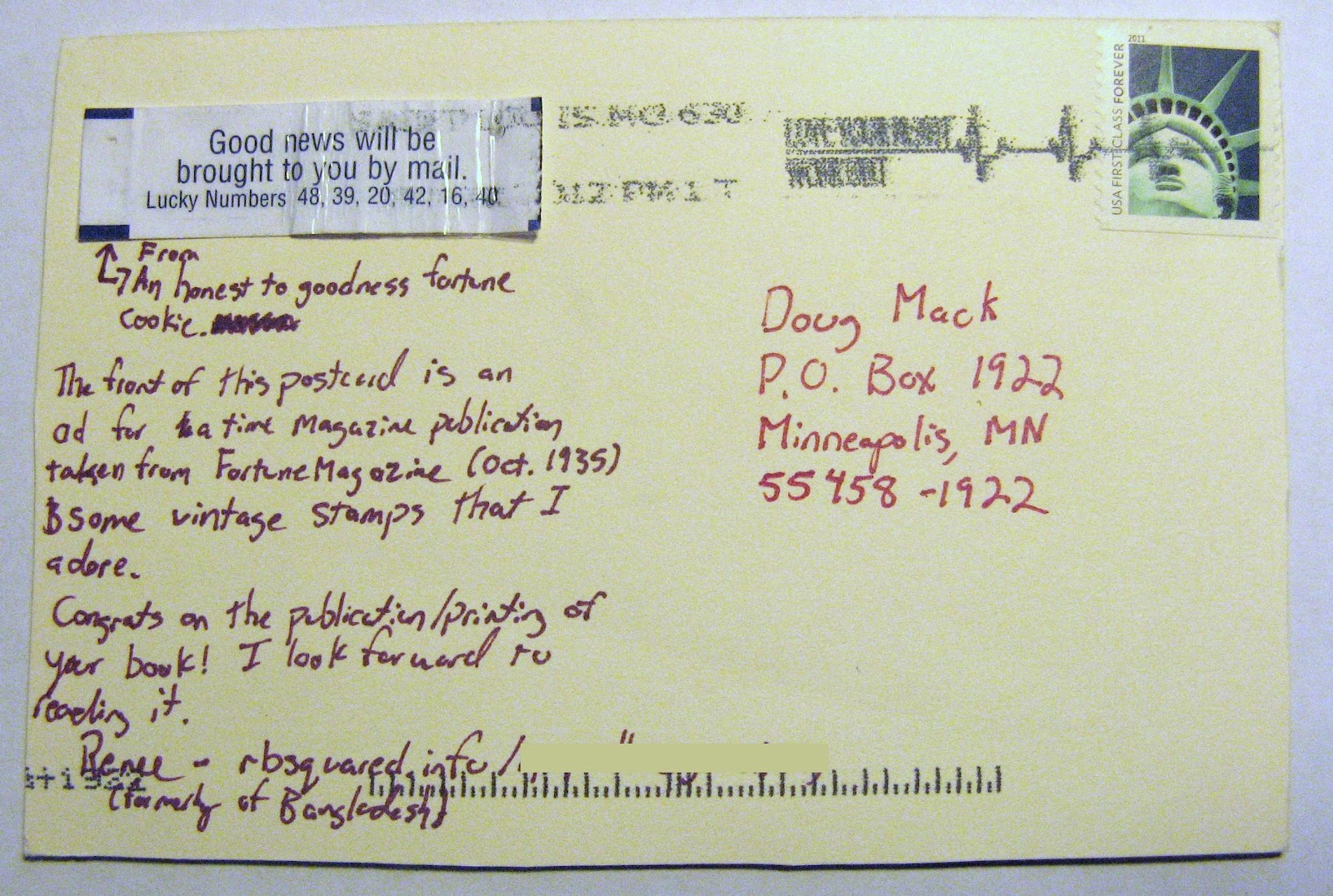 Doug Mack | Blog: March 2012