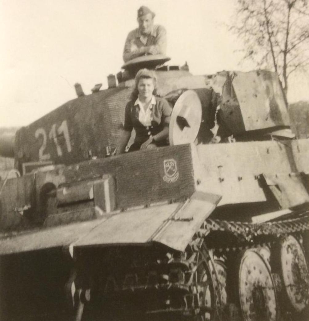 Old Photos of Women Posing With Tanks ~ Vintage Everyday