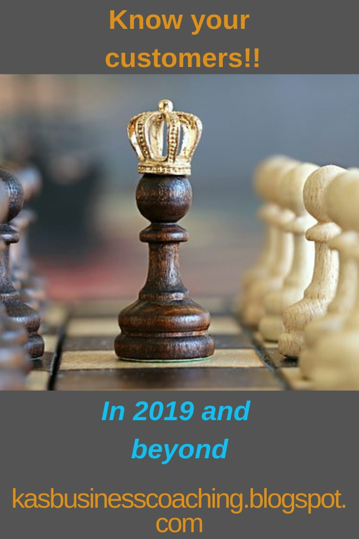 Know your customers and choose the right products/services for them