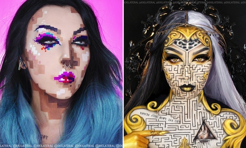 Pixelated Makeup