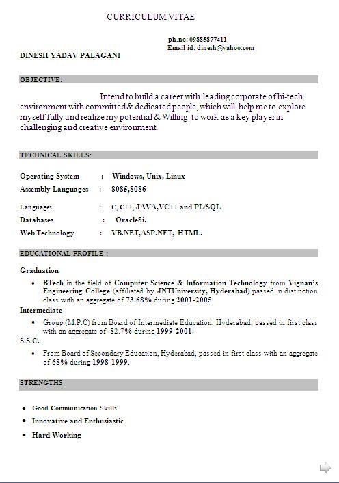 entry level resume templates free download