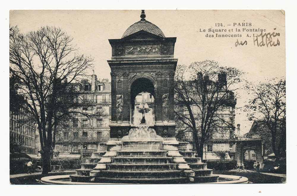 Paris Cemeteries: Les Innocents fountain