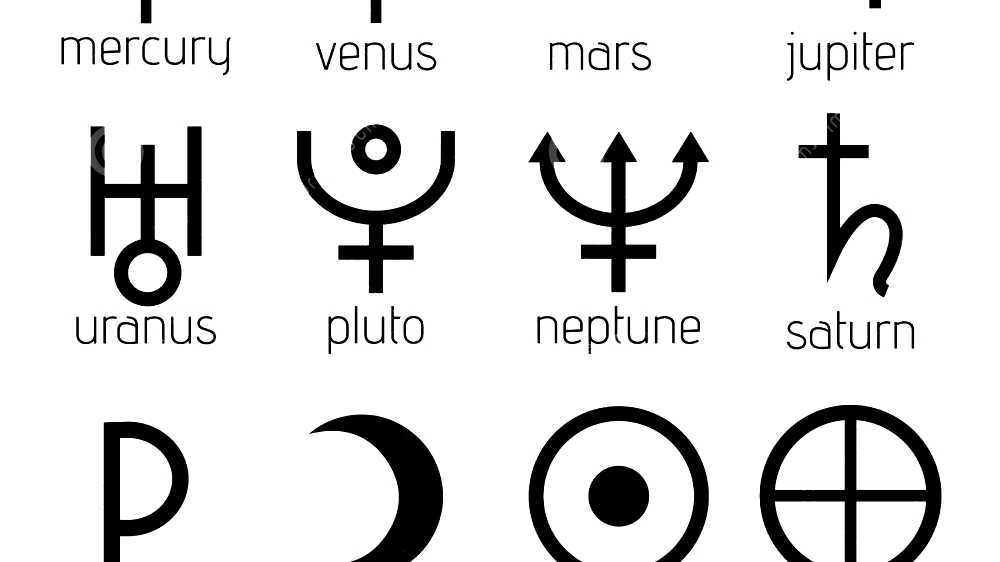 Astronomical symbols