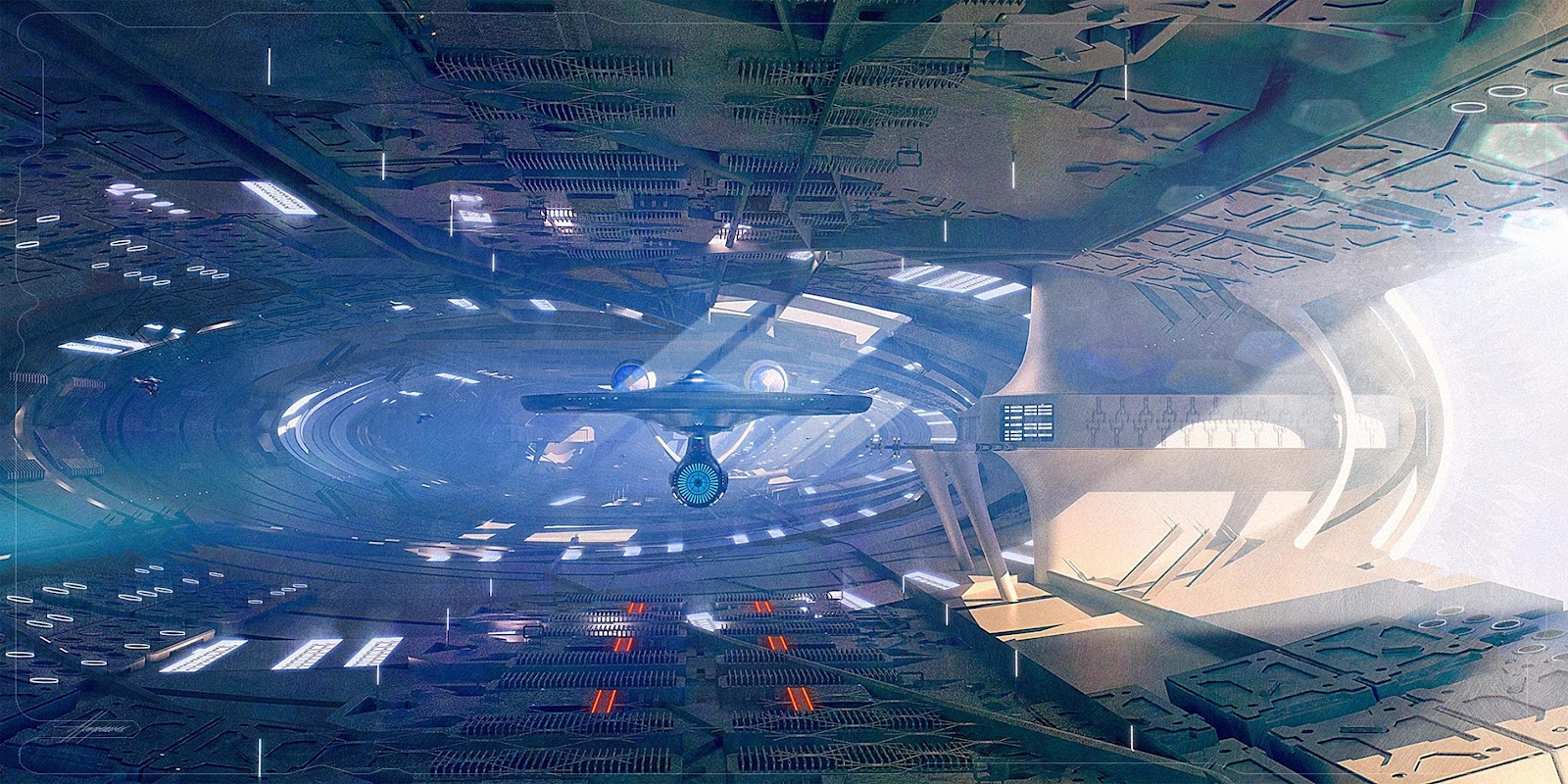 The Trek Collective: The art of Starbase Yorktown, from Sean Hargreaves ...