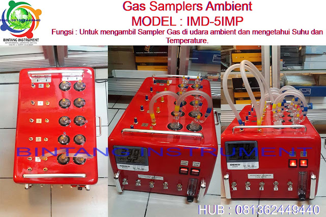 BINTANG INSTRUMENT : Jual Portable Air Sampler Impinger GAS SAMPLERS ...