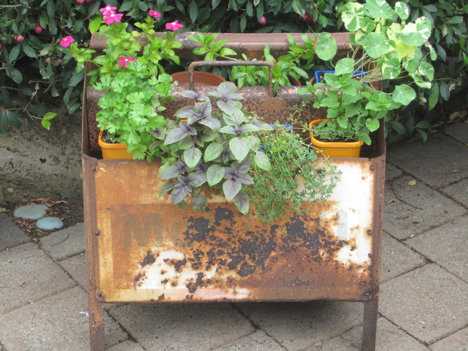 Christobel: Portable Herb Gardens