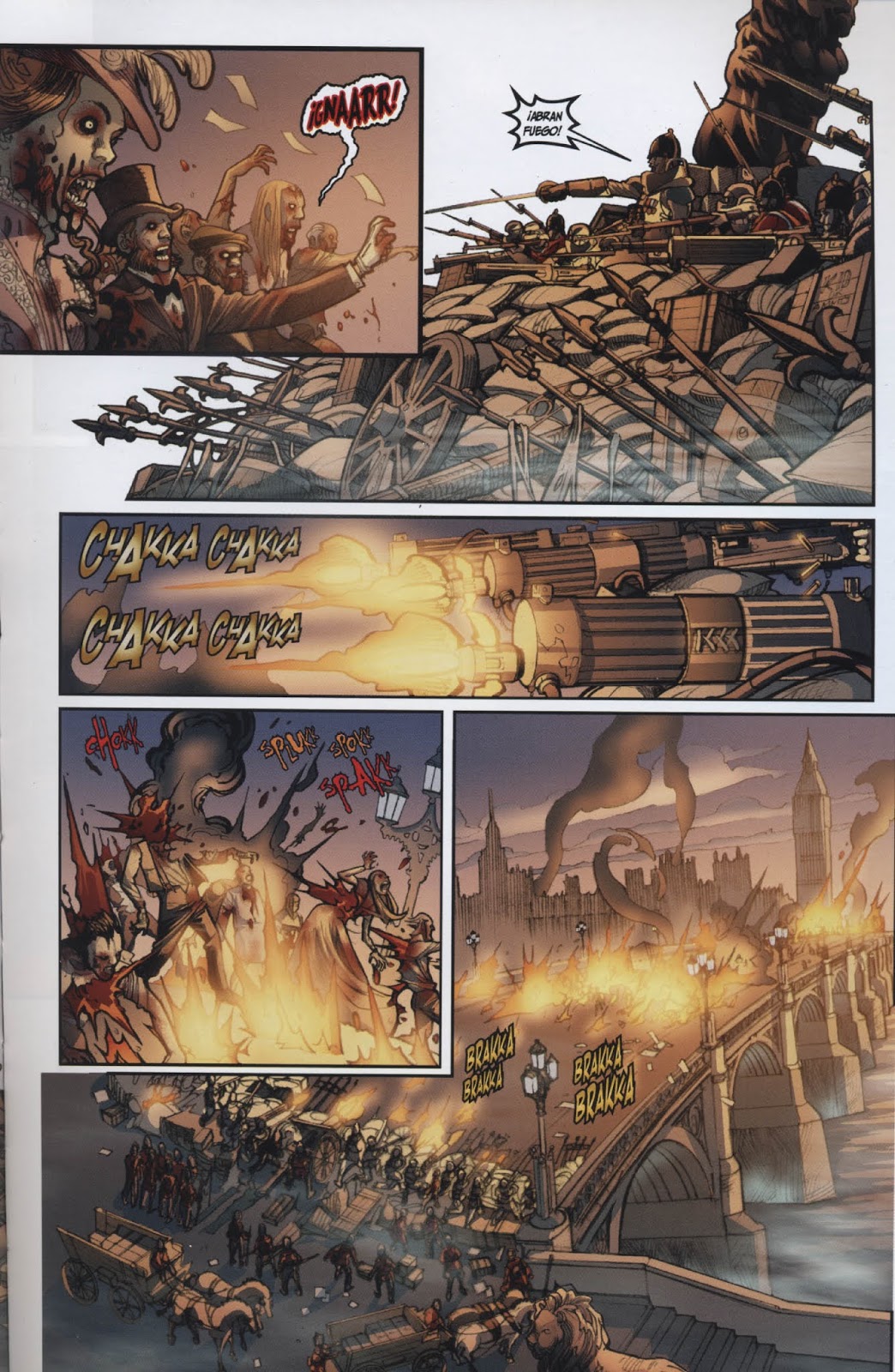 Galicia Comic: Victorian Undead 1 - Sherlock Holmes vs Zombis