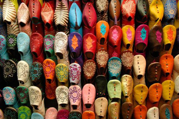 moroccan traditional shoes