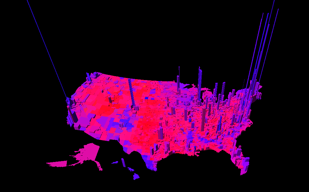 Pillar to Post: ARCHIVE / PURPLE AMERICA /THE REAL RED-BLUE MAPS OF THE ...