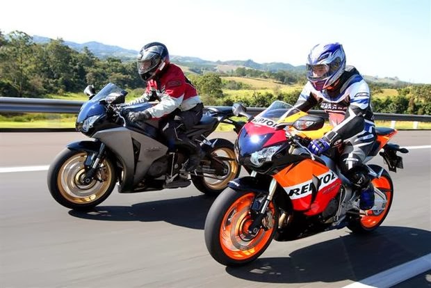 CANAL DUAS RODAS: CBR 1000RR X YAMAHA R1