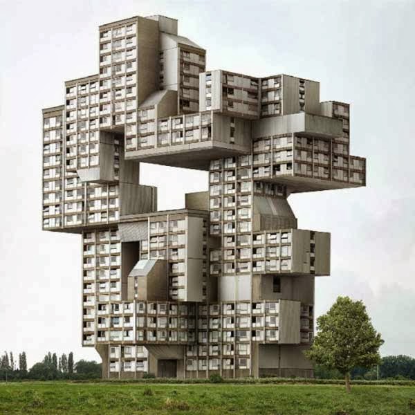 STUDIO 1: Mass & Void crazy architecture #4 Filip Dujardin