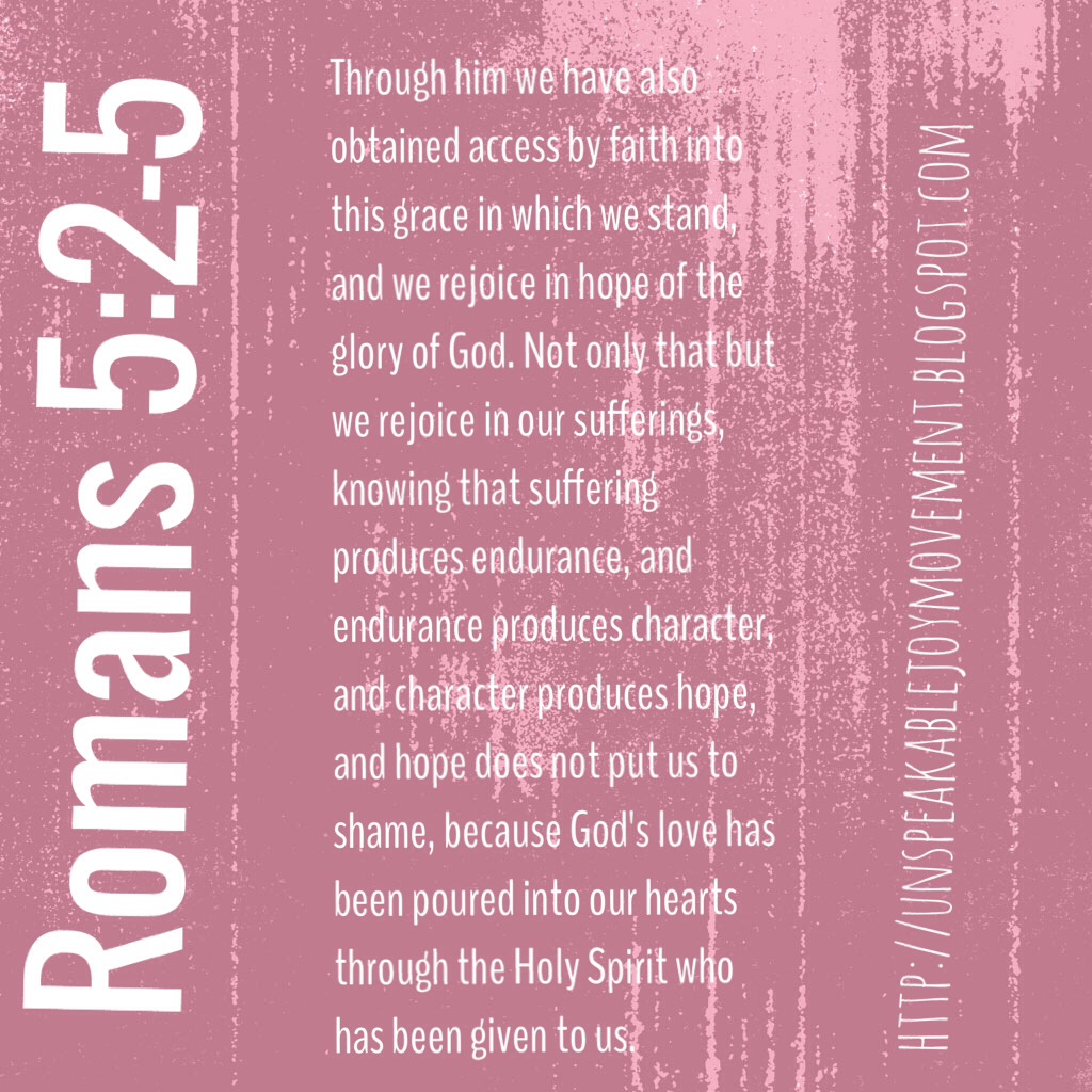 Living With Unspeakable Joy: Finding the Joy in Trials