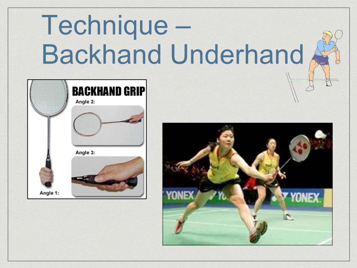 Access to Healthy Active Living 2013: Badminton PowerPoint Slides