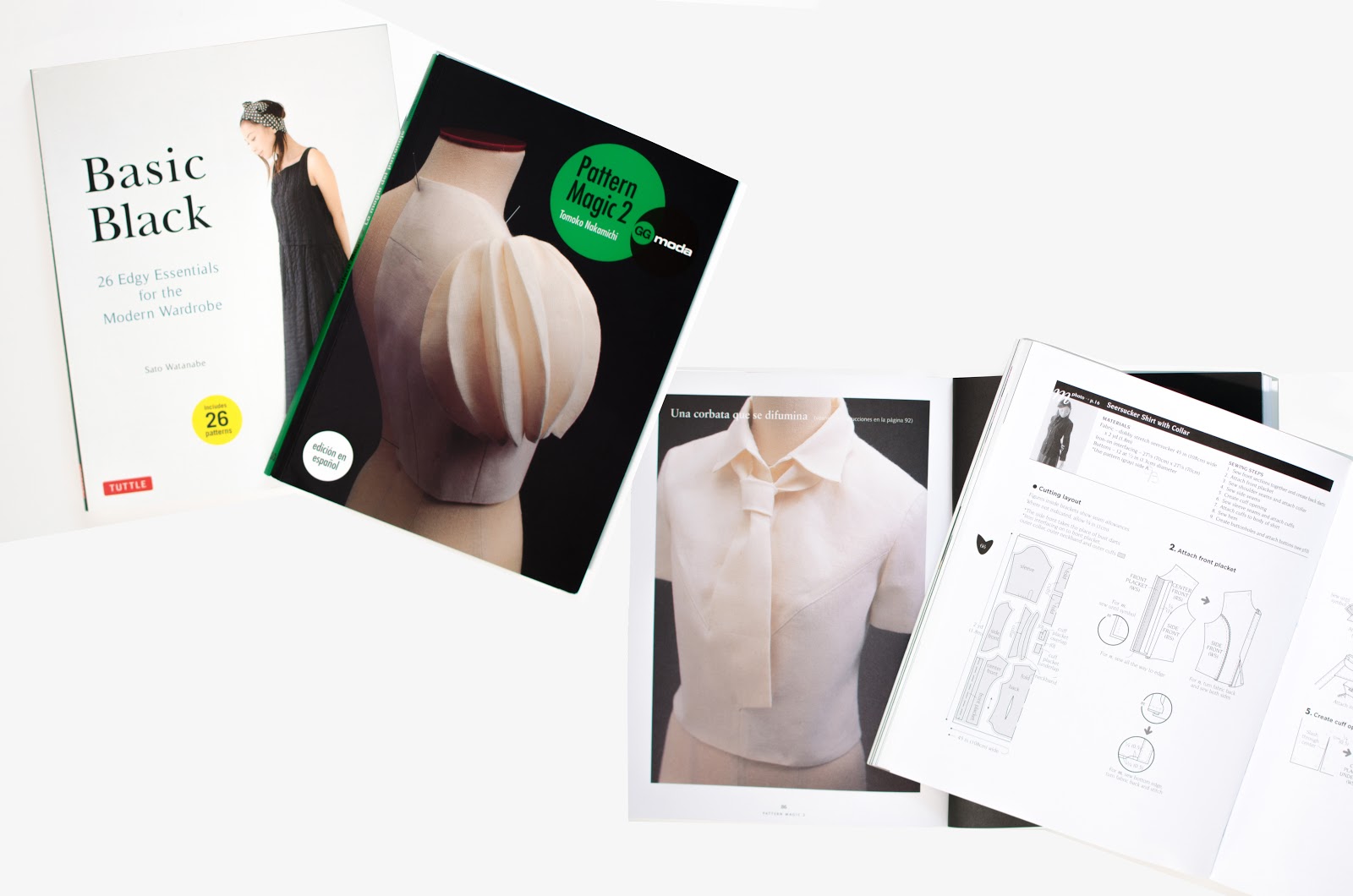 Pattern magic - Corbata que se difumina » Patrones en pdf | Naii Costura