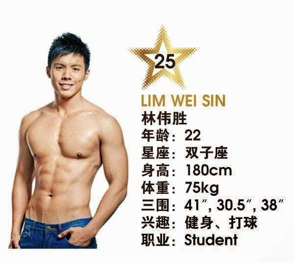 Kee Hua Chee Live!: LIM WEI SIN IS HOT AND HUNKY