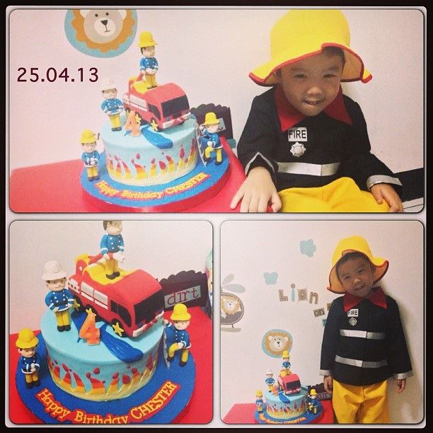 Dumont Cake: Fireman Sam cake