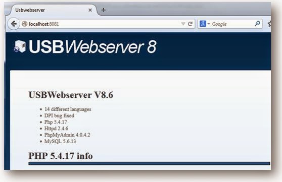 JVM - FOSS: USBWebServer - Um pequeno e rápido servidor web